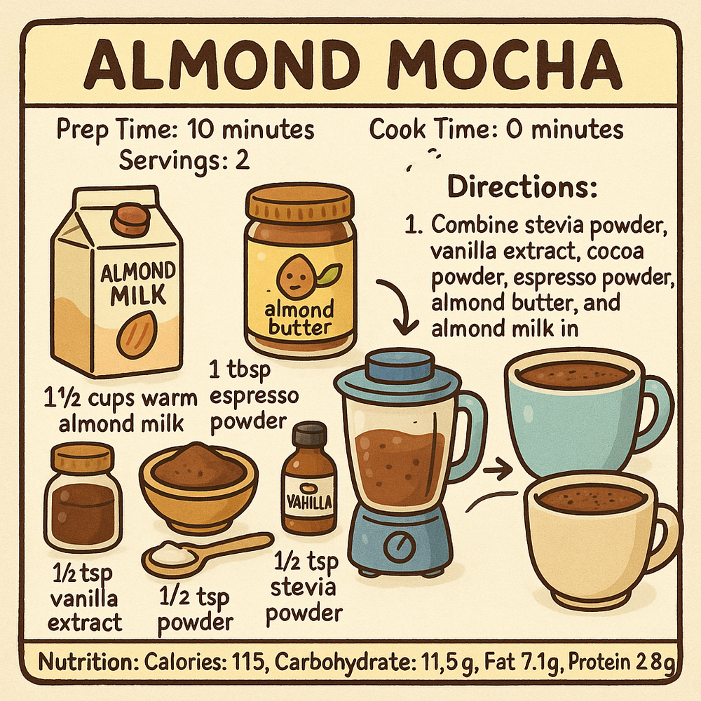 Almond Mocha Recipe: Make Café-Style Coffee at Home