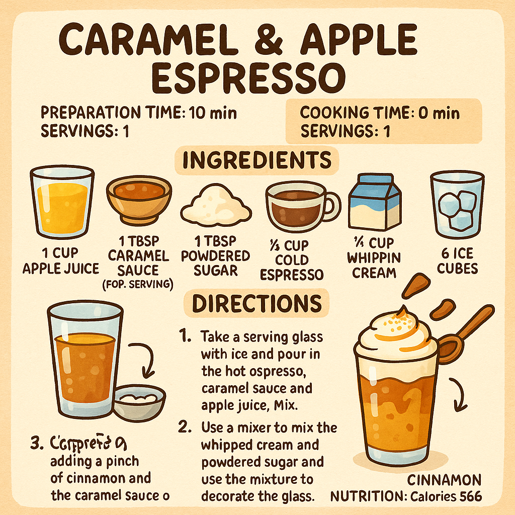 Homemade Caramel Apple Espresso – Perfect Fall Coffee Guide
